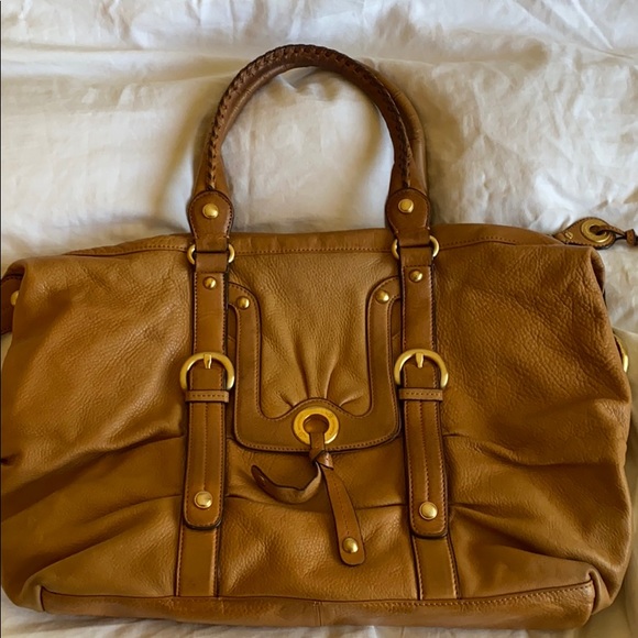 b. makowsky | Bags | B Makowsky Tan Leather Purse | Poshmark